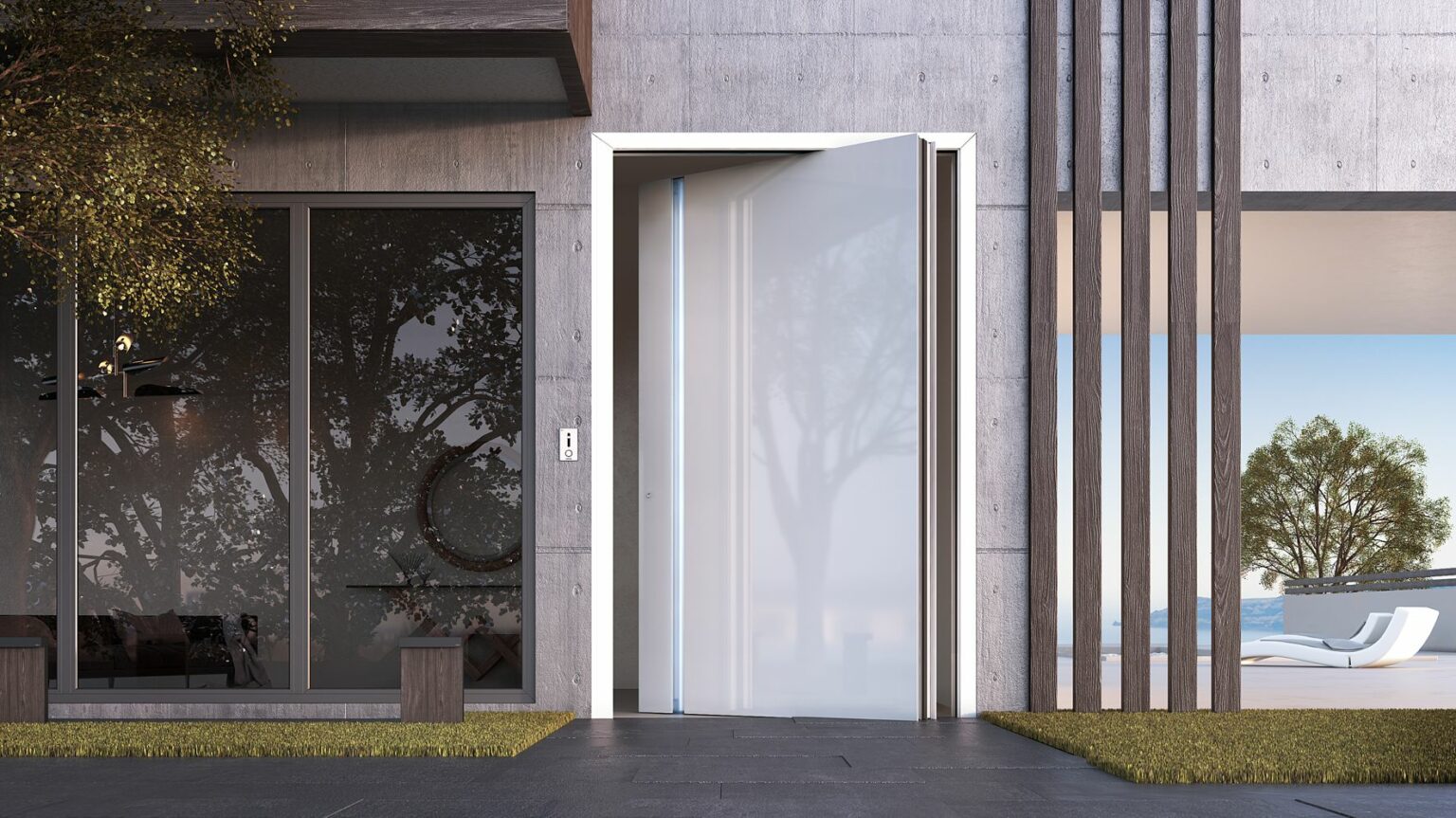 Porte Pivot | Portes d’entrée sur mesure